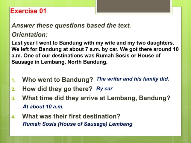 Recount text | PPTX | Equine Sports | Sports