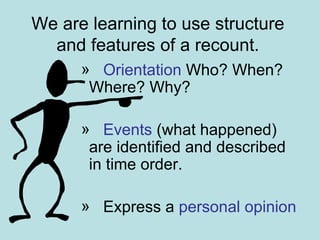Recount Writing | PPT