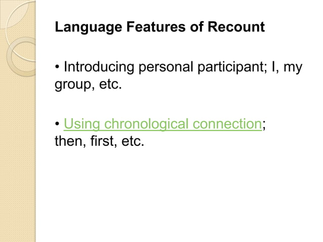 Recount text | PPT