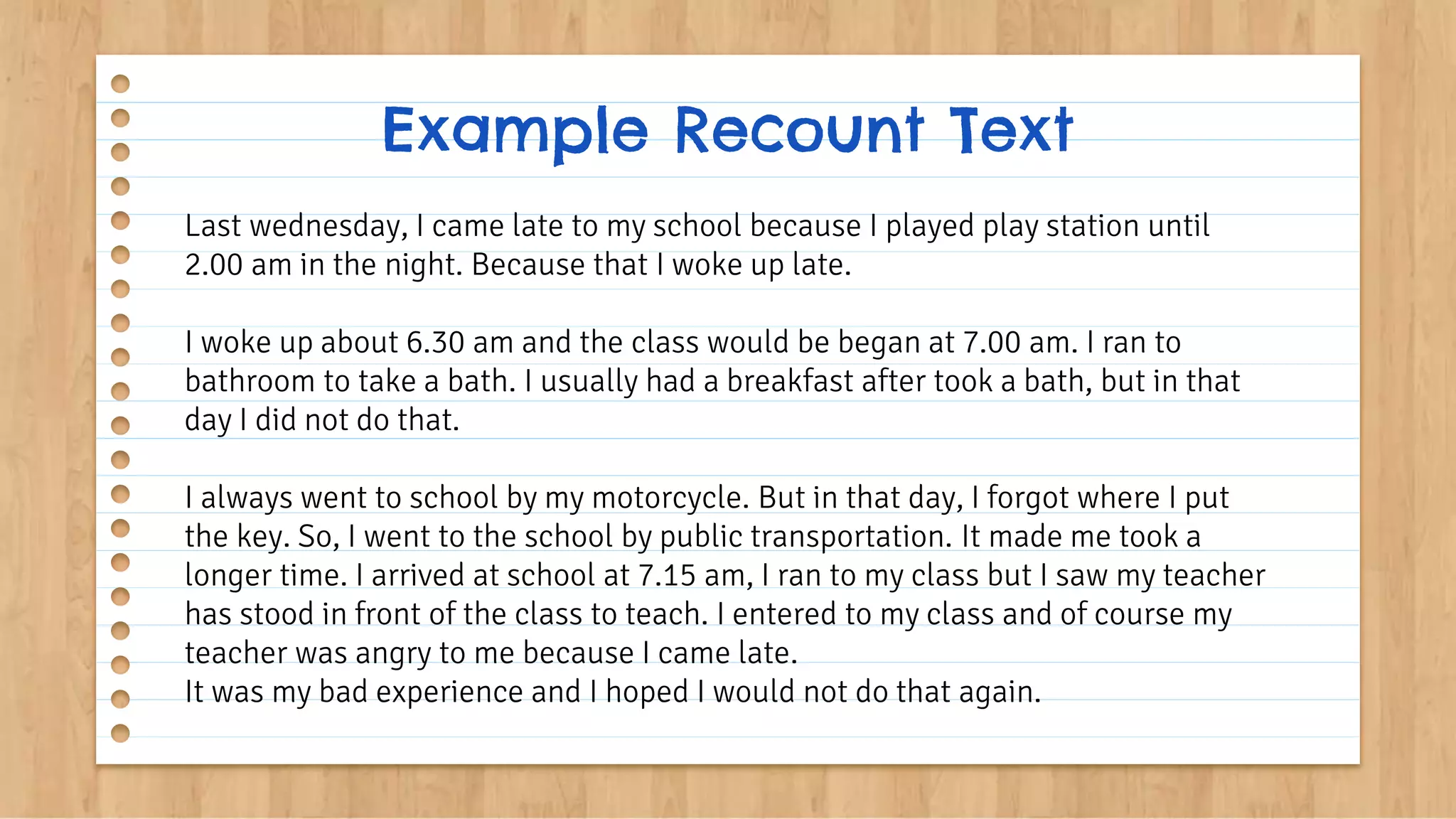 Recount Text.pptx