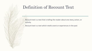 Recount text.pptx