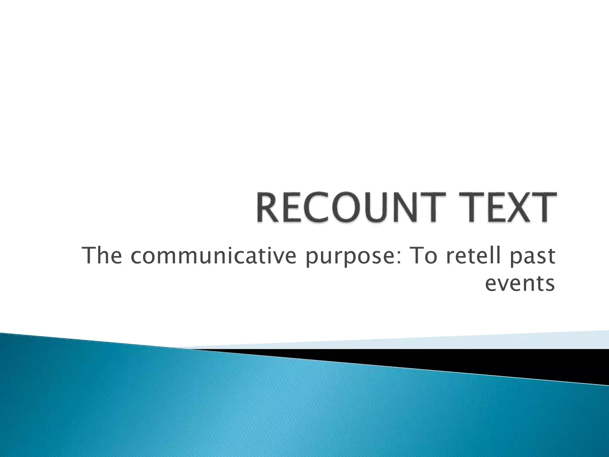 RECOUNT TEXT.pptx
