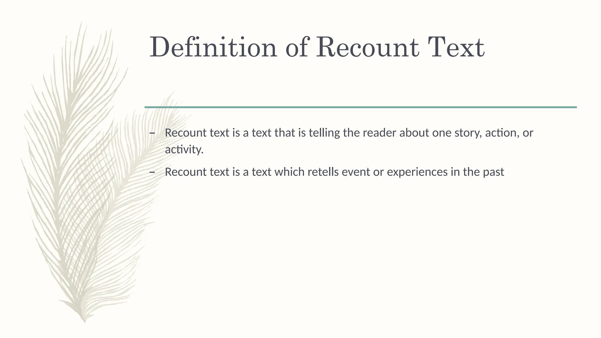 Recount text.pptx 18 agustus 2024 reecoun | PPTX
