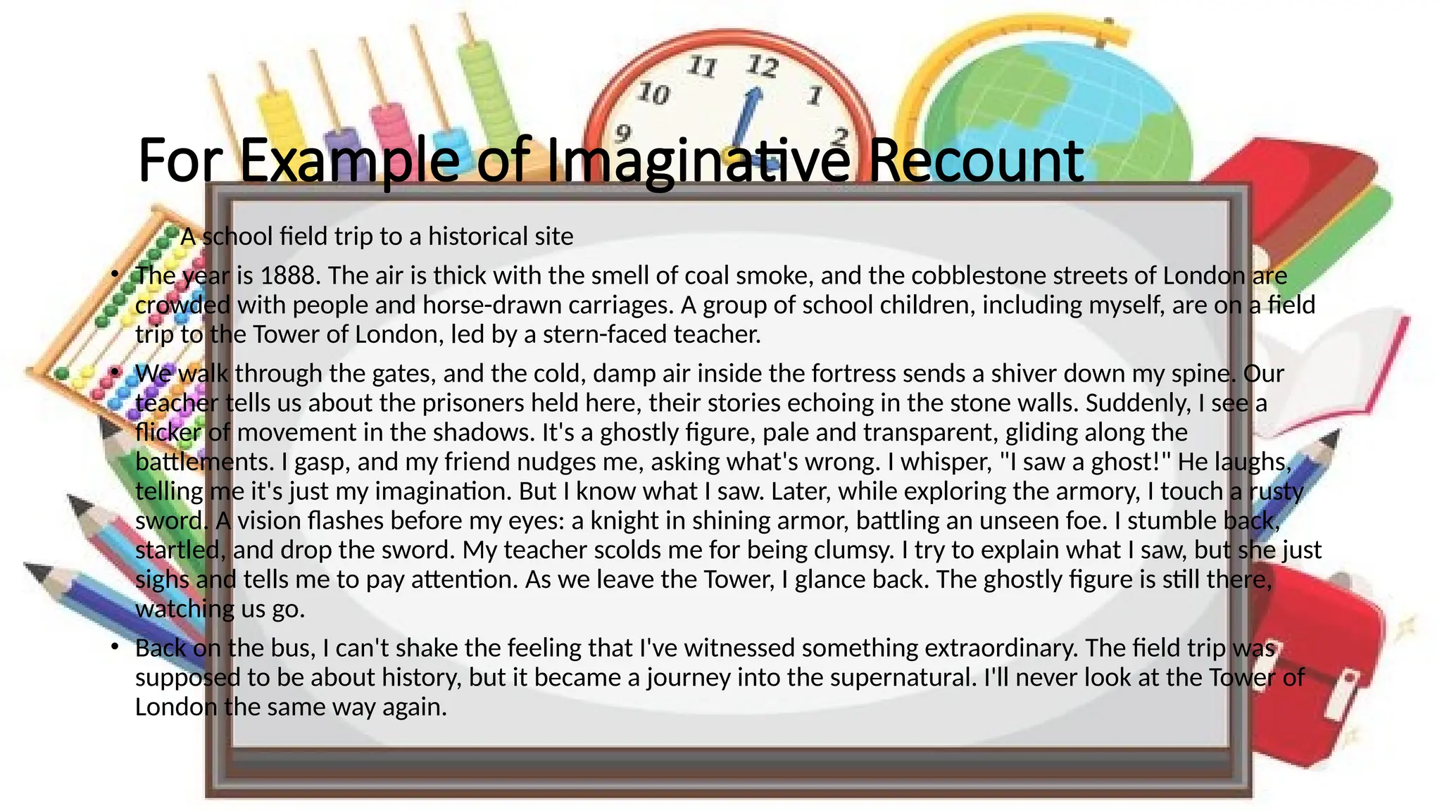 Apa itu recount text? Seperti apa contohnya? Yuk, kita pelajari tentang ...