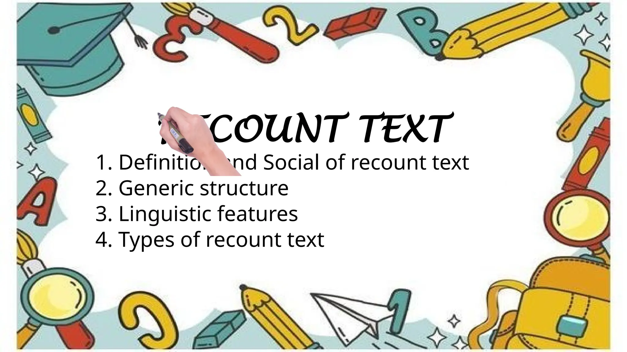 Apa itu recount text? Seperti apa contohnya? Yuk, kita pelajari tentang ...