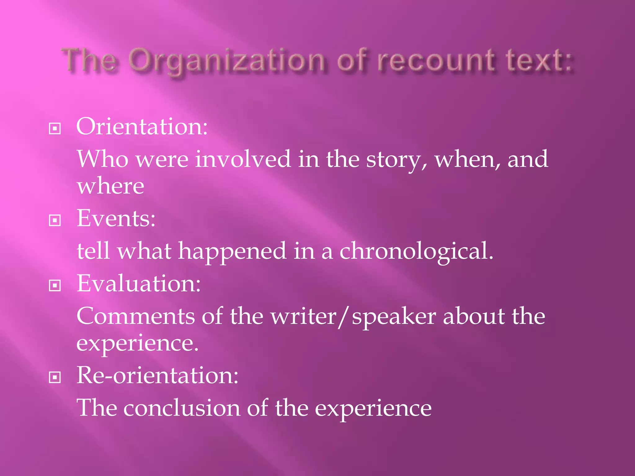 Recount text2 | PPSX