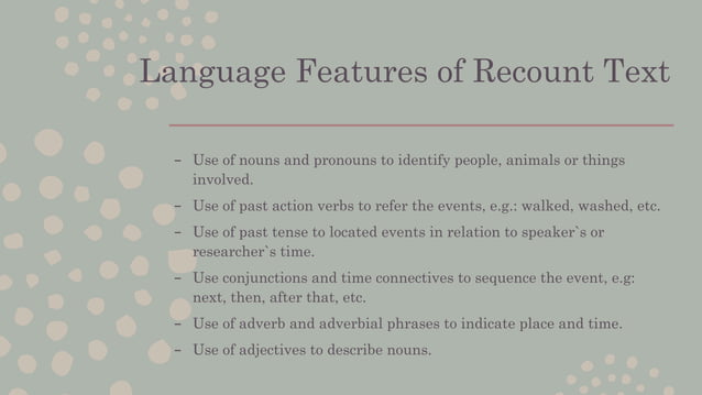 definition of Recount text, generik structure 8.pptx