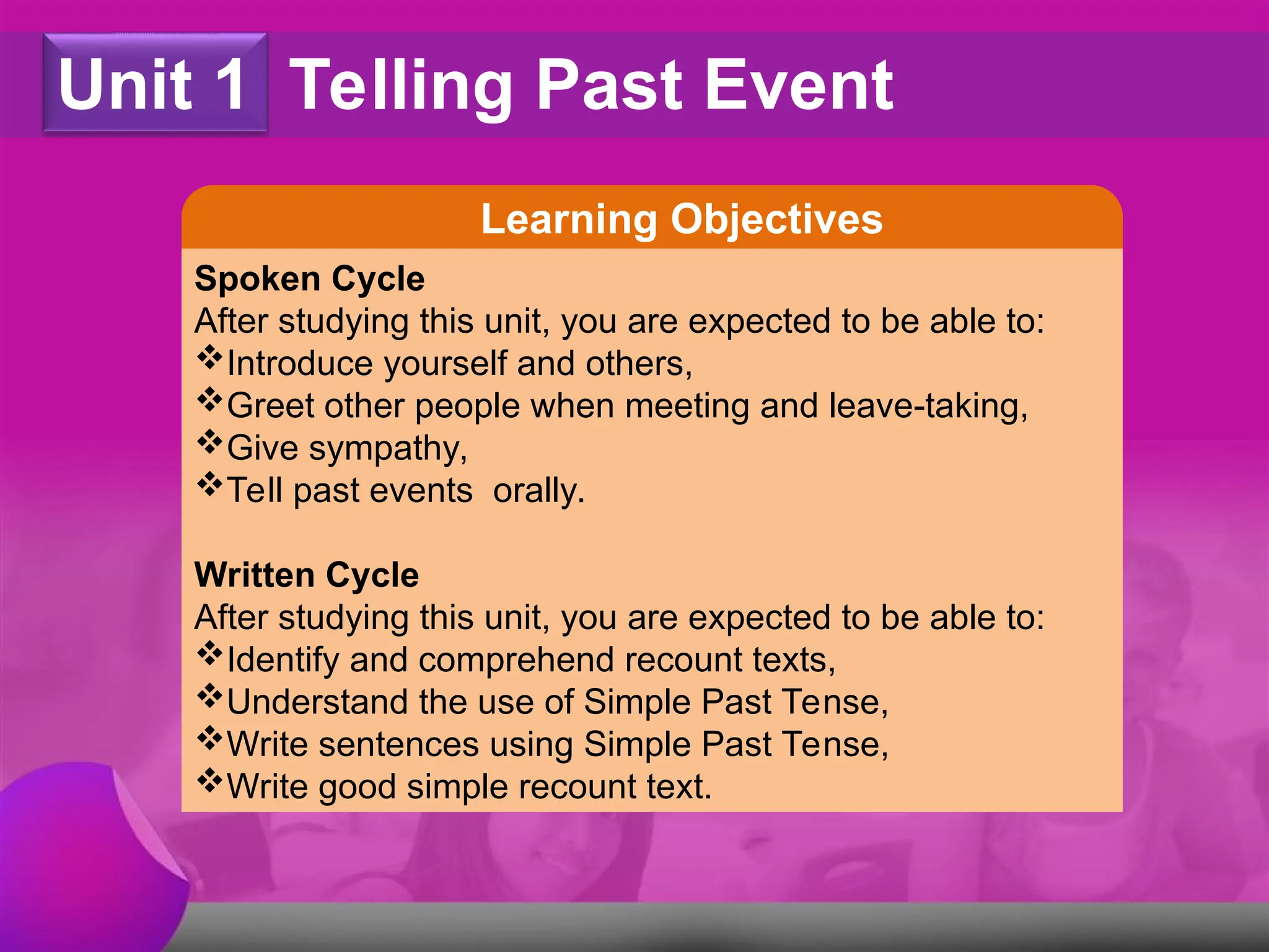 Recount Text Kelas 10 dan penjelasannya. | PPT