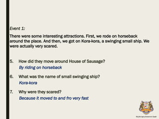 recounttext kelas 8 b Learning how to write a Recount Text | PPT