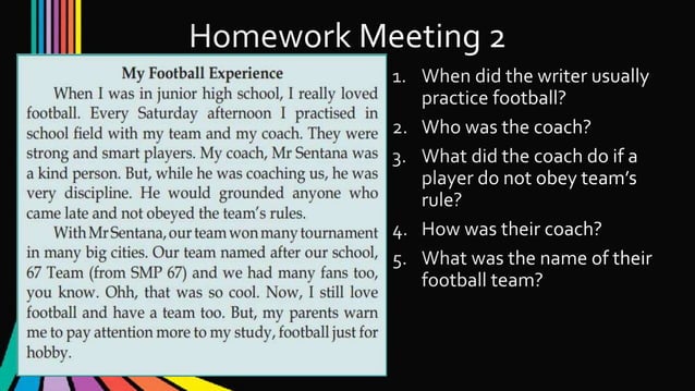 Recount text SMP kelas 8 | PPTX