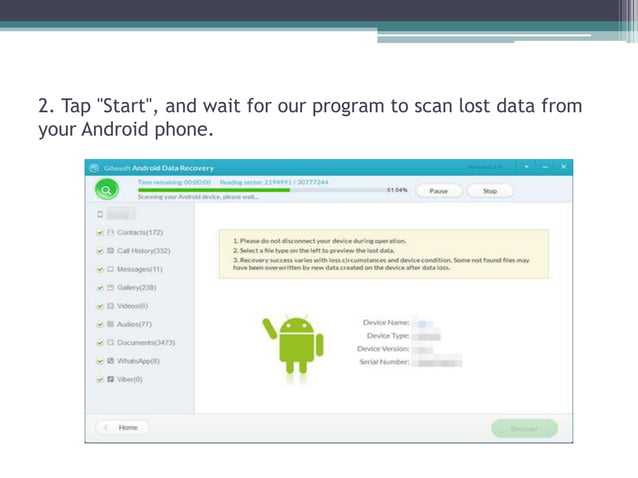 Recover Lost Data After Factory Reset Android Ppt