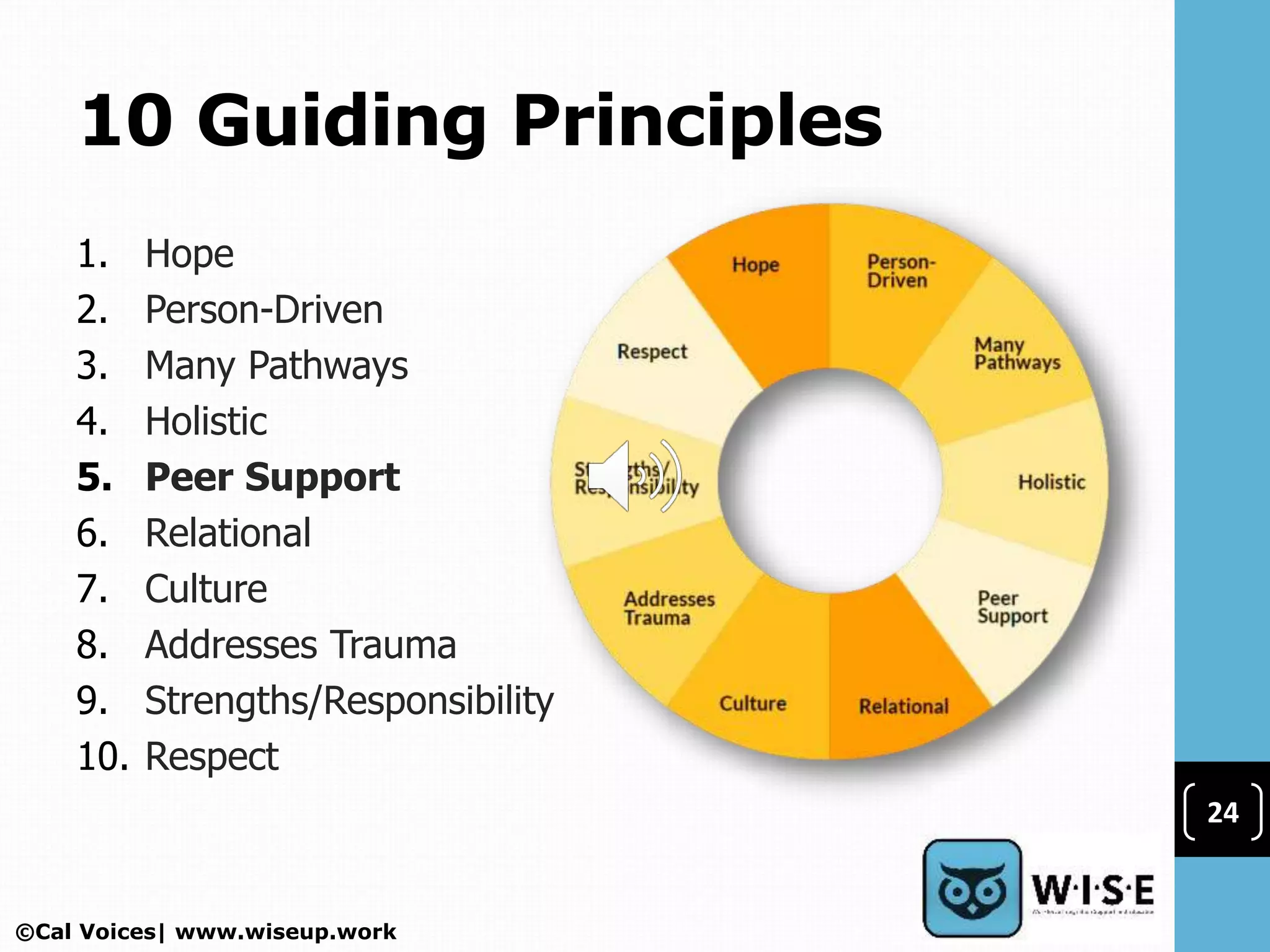WISE eLearning - Recovery 101 | PPT