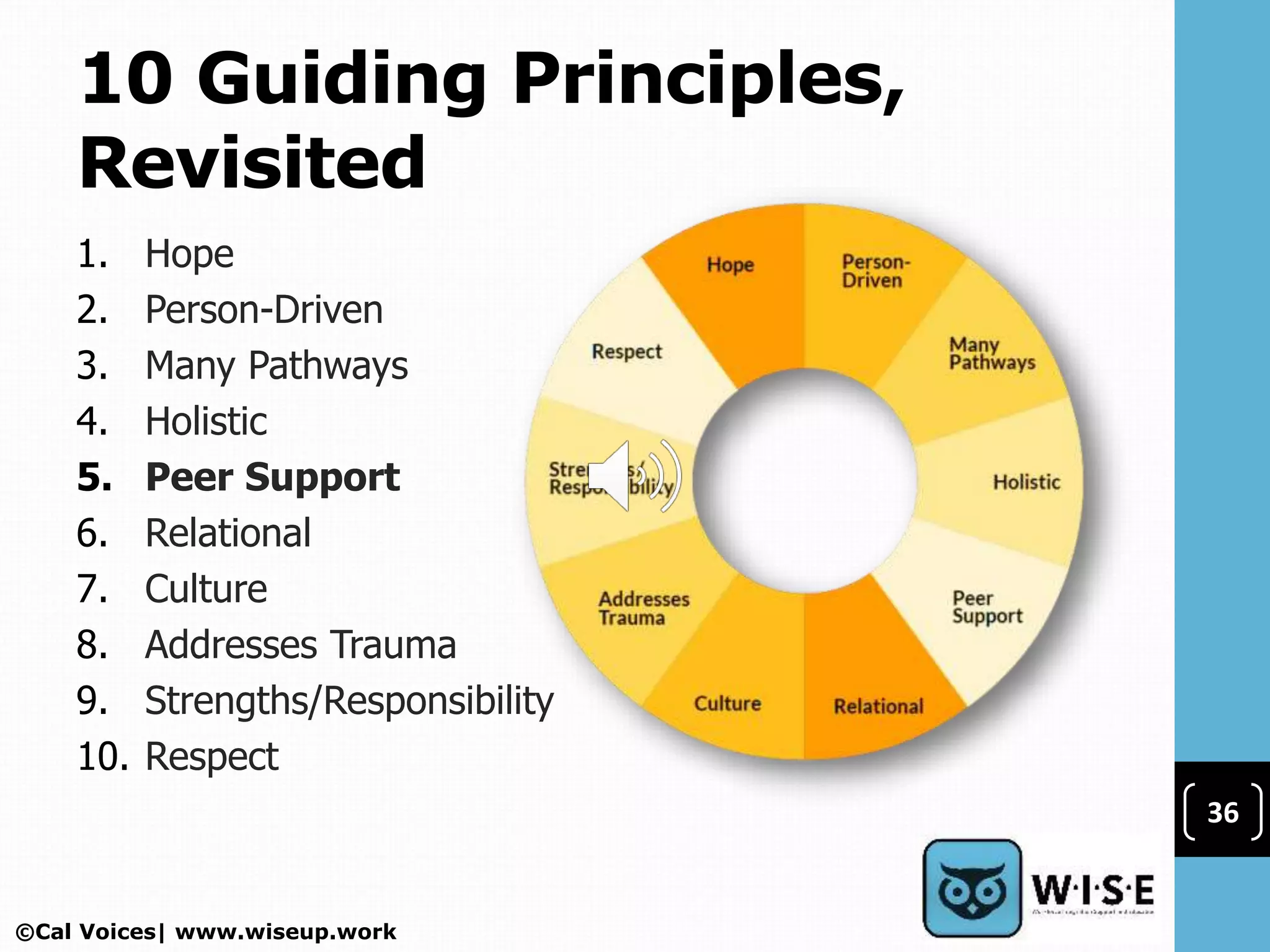 WISE eLearning - Recovery 101 | PPT