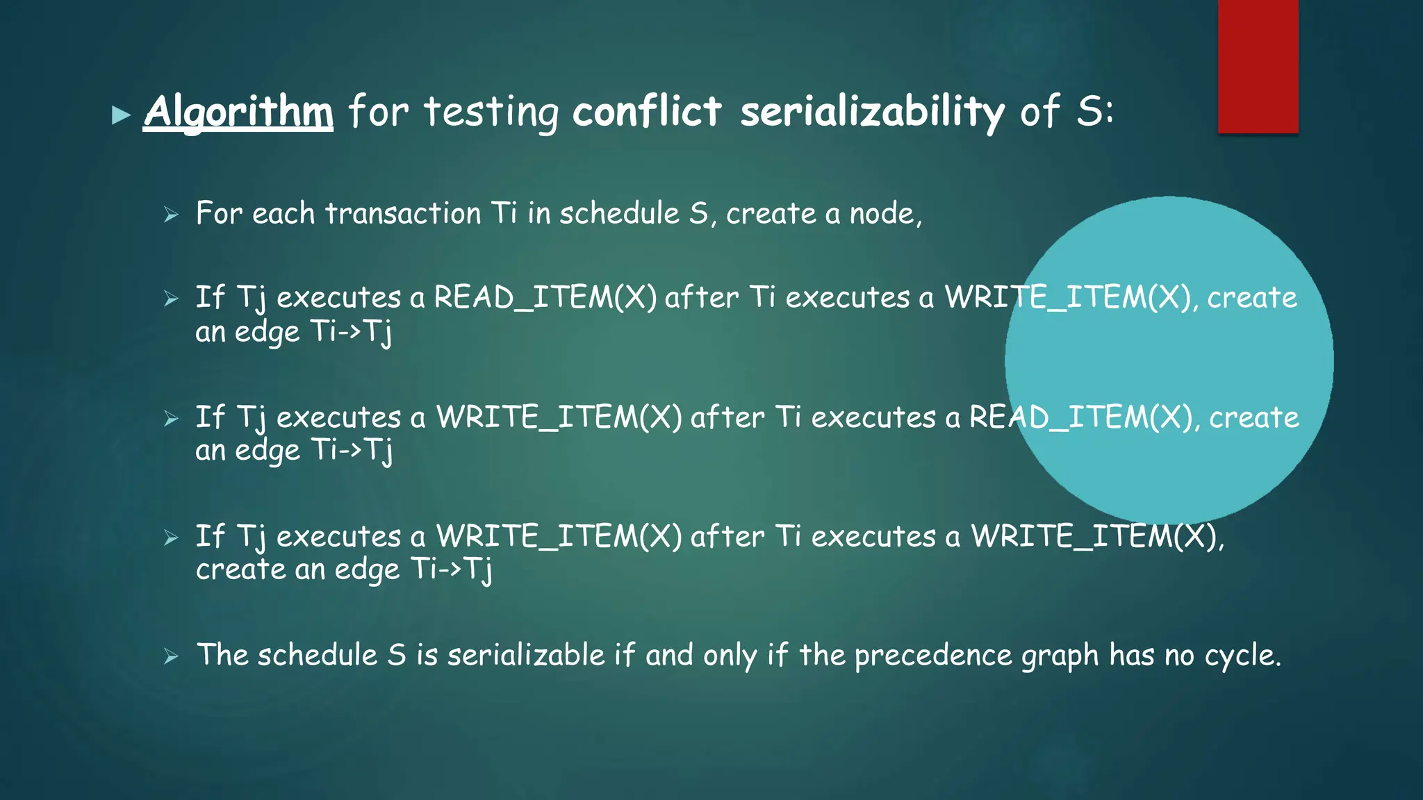 recoverability and serializability dbms | PPTX