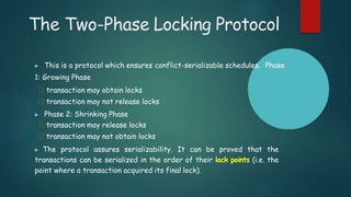 recoverability and serializability dbms | PPTX