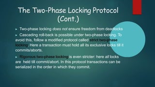 recoverability and serializability dbms | PPTX