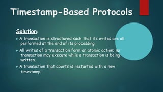 recoverability and serializability dbms | PPTX