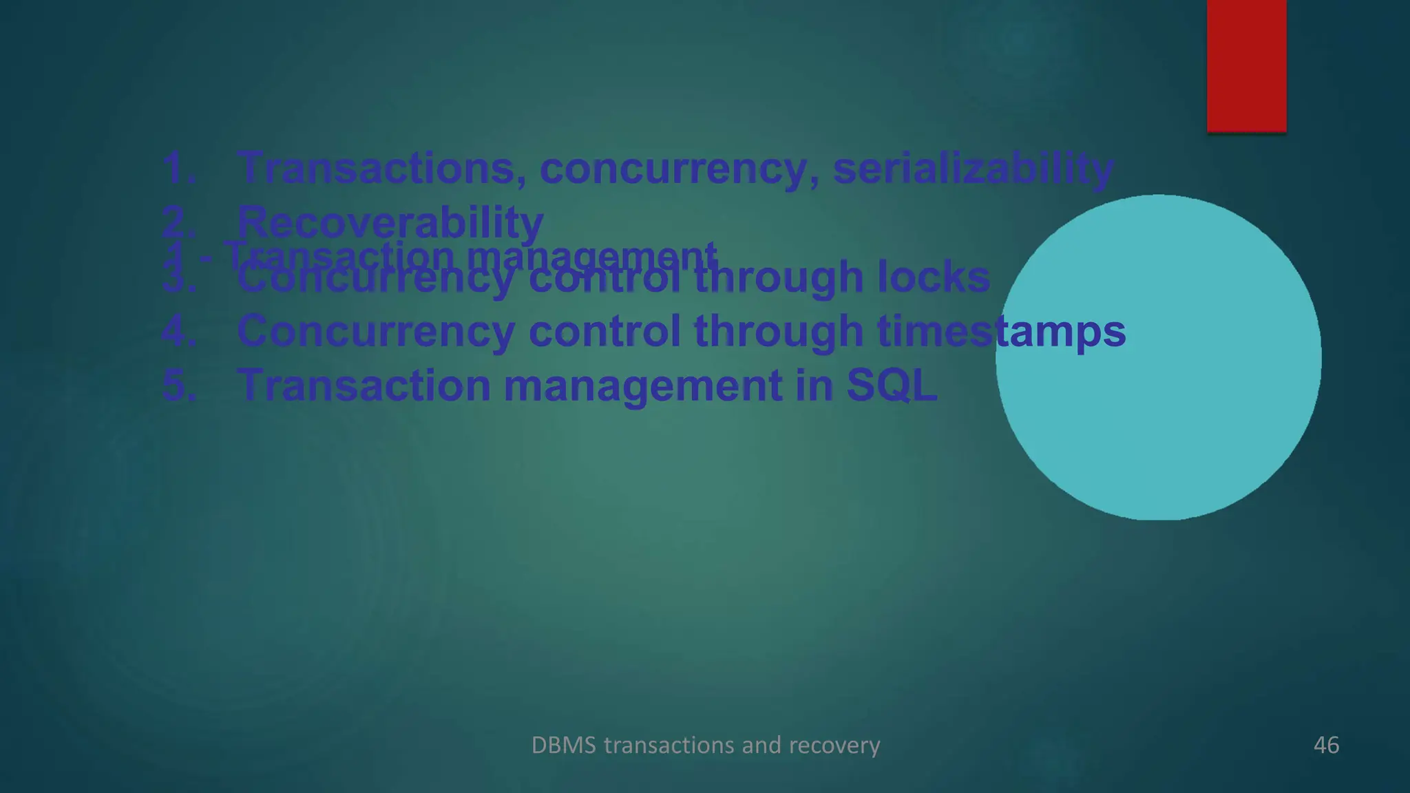 db unit 4 dbms protocols in transaction | PPT