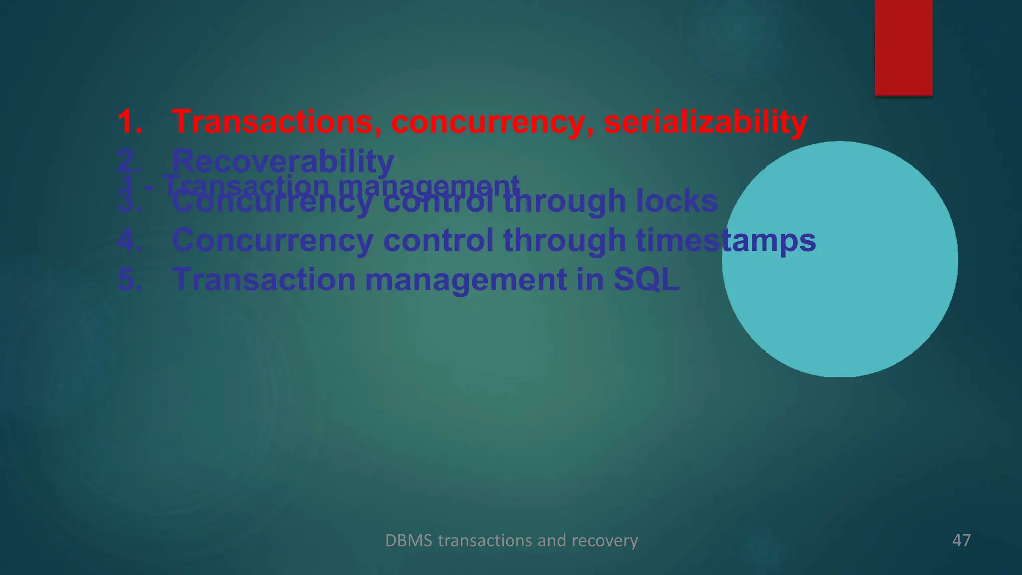 Db Unit 4 Dbms Protocols In Transaction Ppt