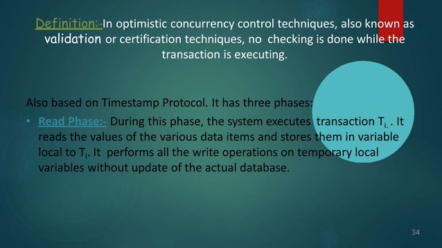 db unit 4 dbms protocols in transaction | PPT