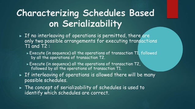 Db Unit 4 Dbms Protocols In Transaction Ppt
