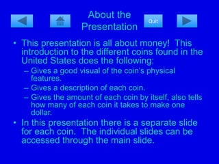 Intro to Coins Interactive Powerpoint | PPT
