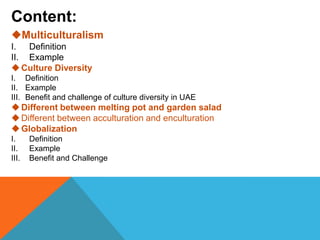 Cultural Diversity- presentation | PPTX