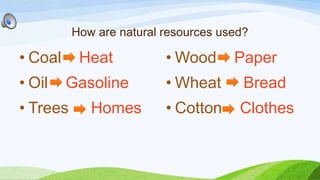 Natural Resources | PPT