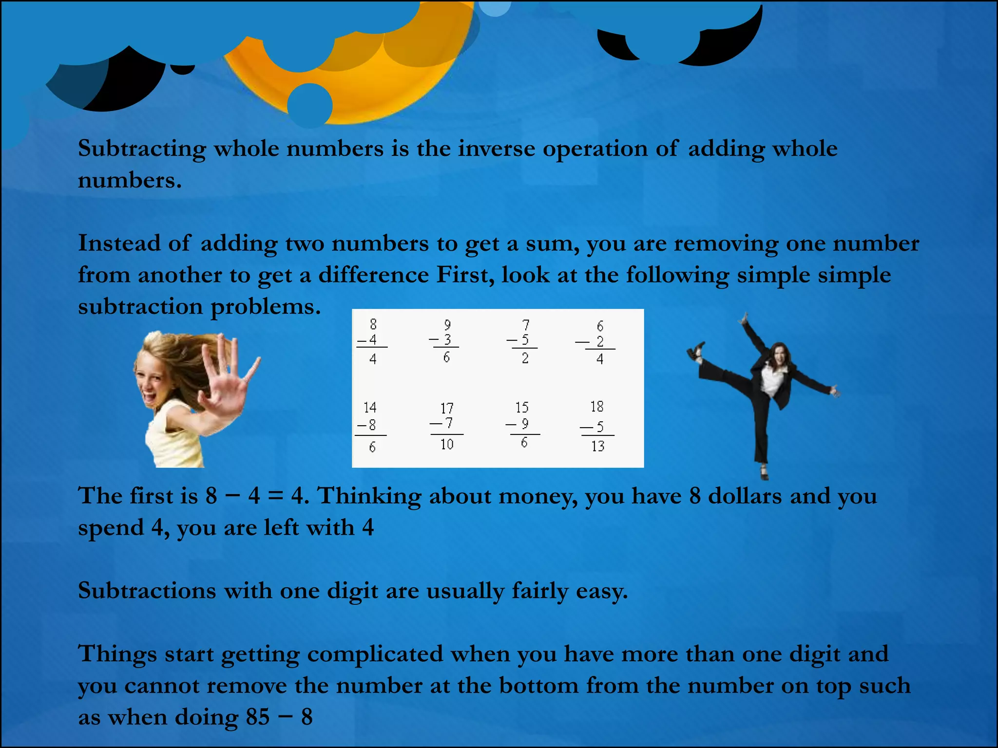 Math Subtraction | PPT