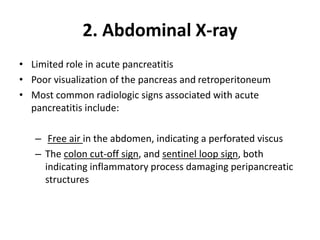 Diagnosis of Acute Pancreatitis | PPT