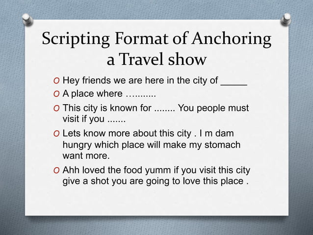 anchoring skills for television | PPTX