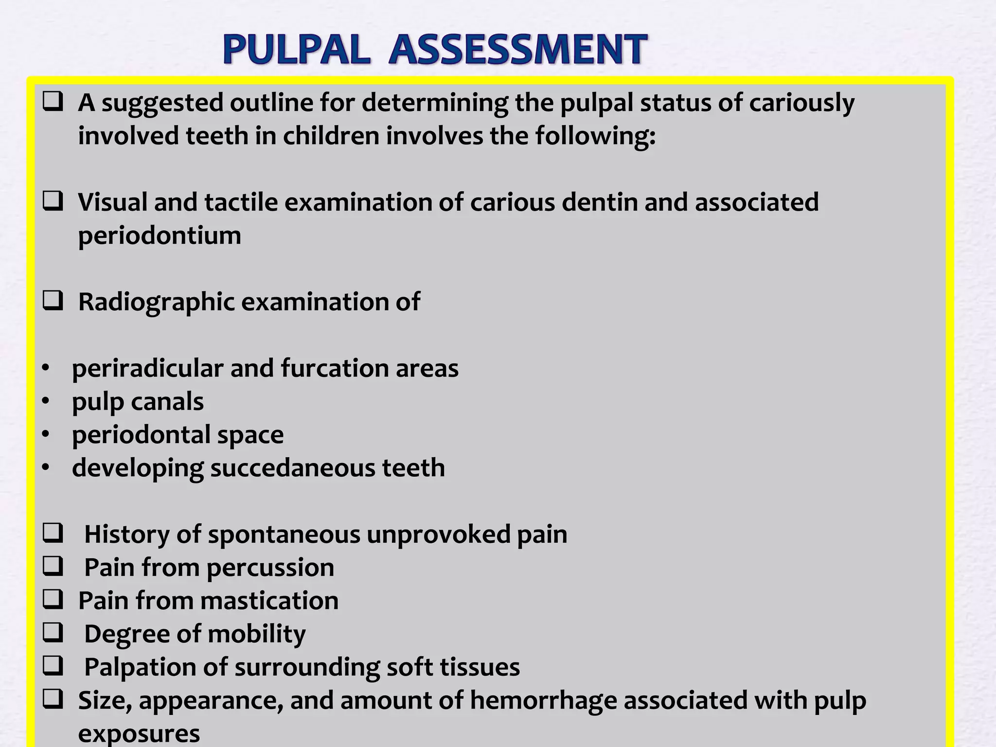 pulp therapy in young permanent tooth | PPTX