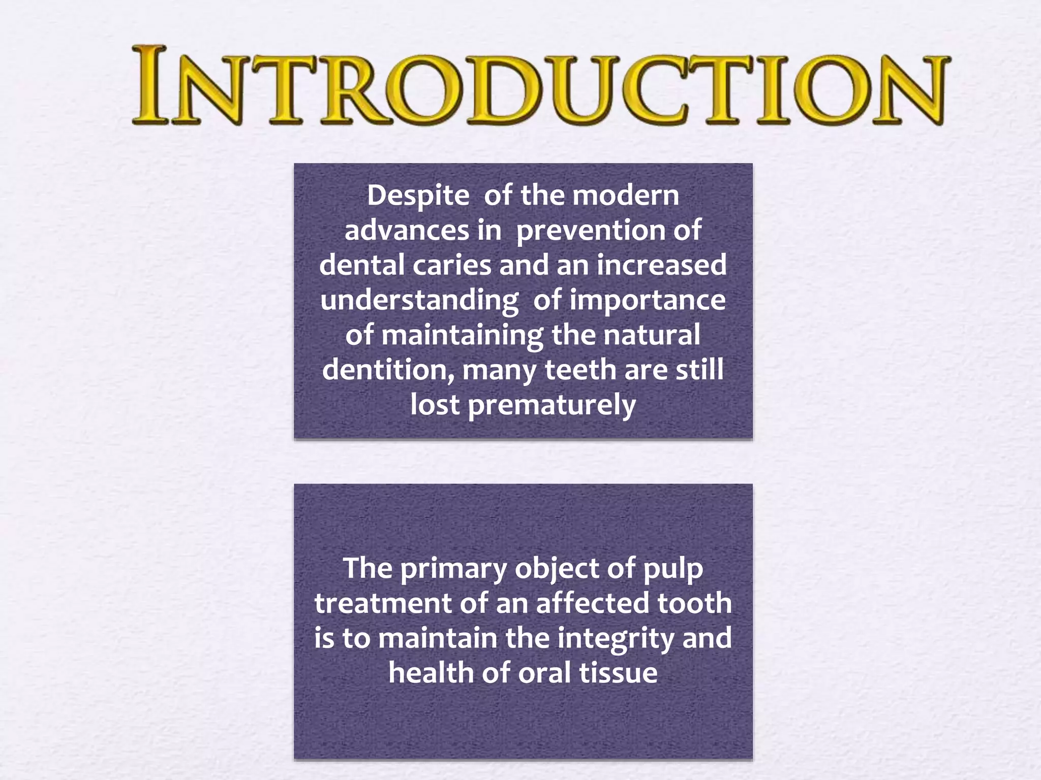 pulp therapy in young permanent tooth | PPTX