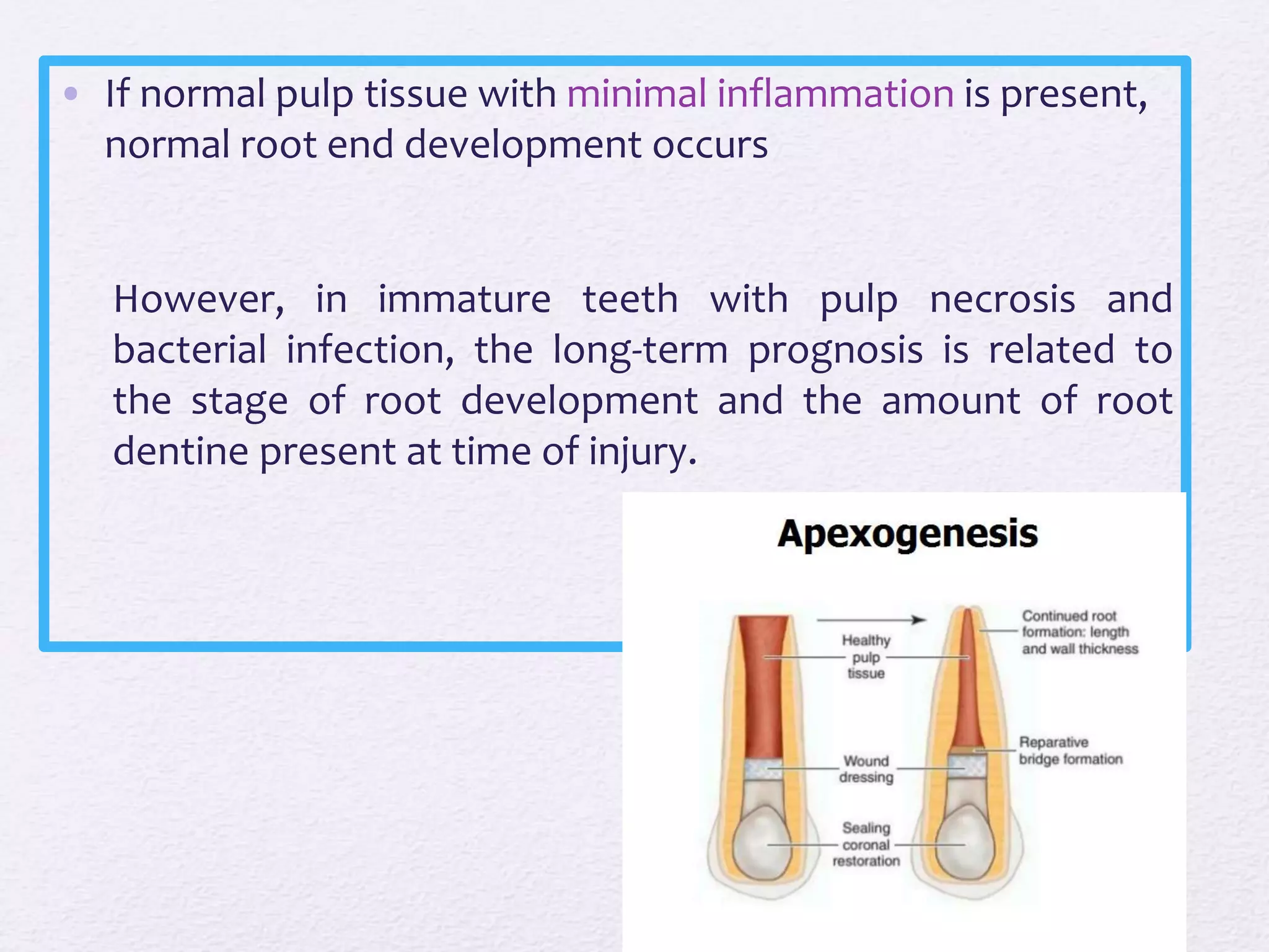 pulp therapy in young permanent tooth | PPTX