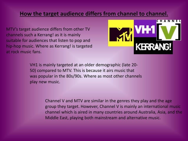 Music TV Channels | PPTX