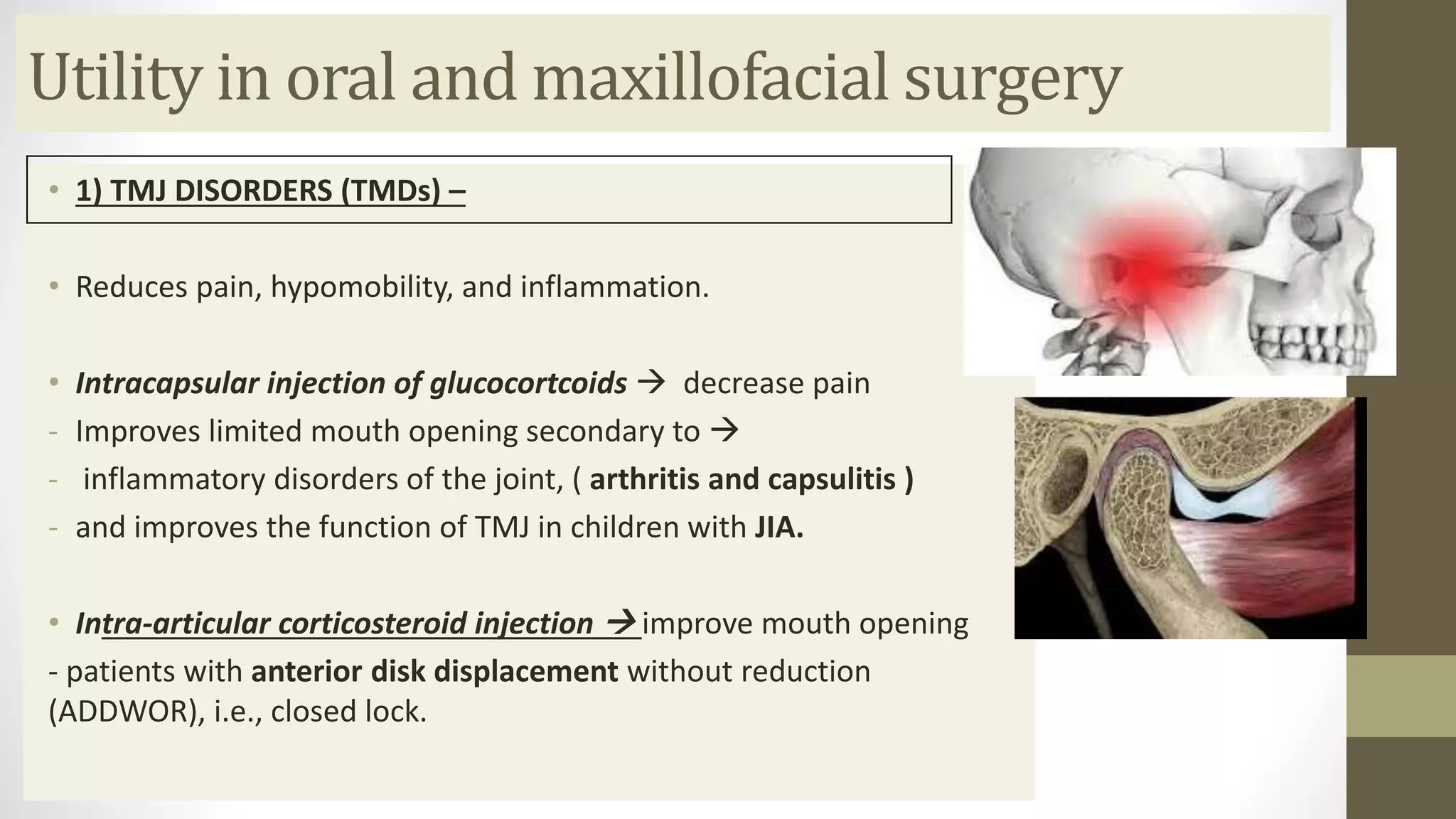 Corticosteroids - Role in Oral and Maxillofacial Surgery | PPTX