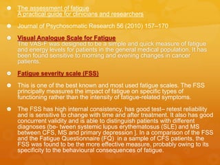 Fatigue | PPTX