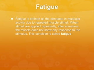 Fatigue | PPTX