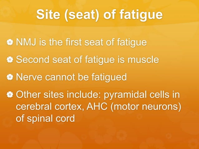 Fatigue | PPTX | Physical Therapy | Wellness