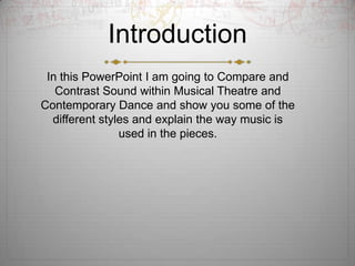 Sound Comparison | PPTX | Classical Music | Music