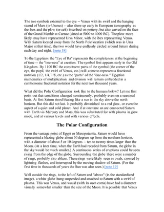 Recovering the lost world, a saturnian cosmology . | DOCX