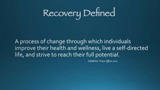 Recovery | PPT