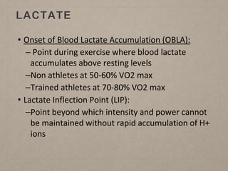 Recovery and fatigue | PPTX