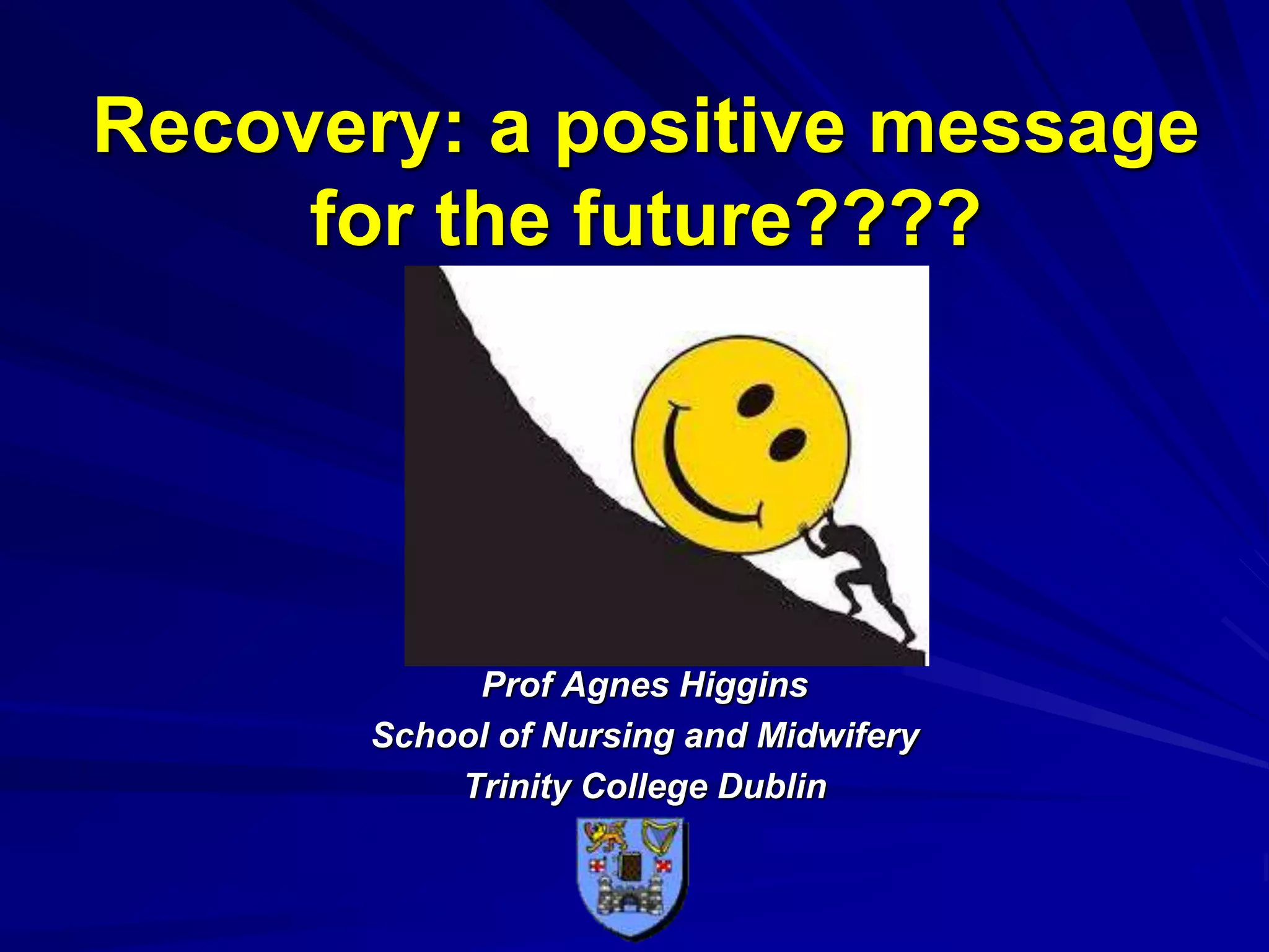 Mental Health Ireland Annual Conference 14 - Prof Agnes Higgins ...