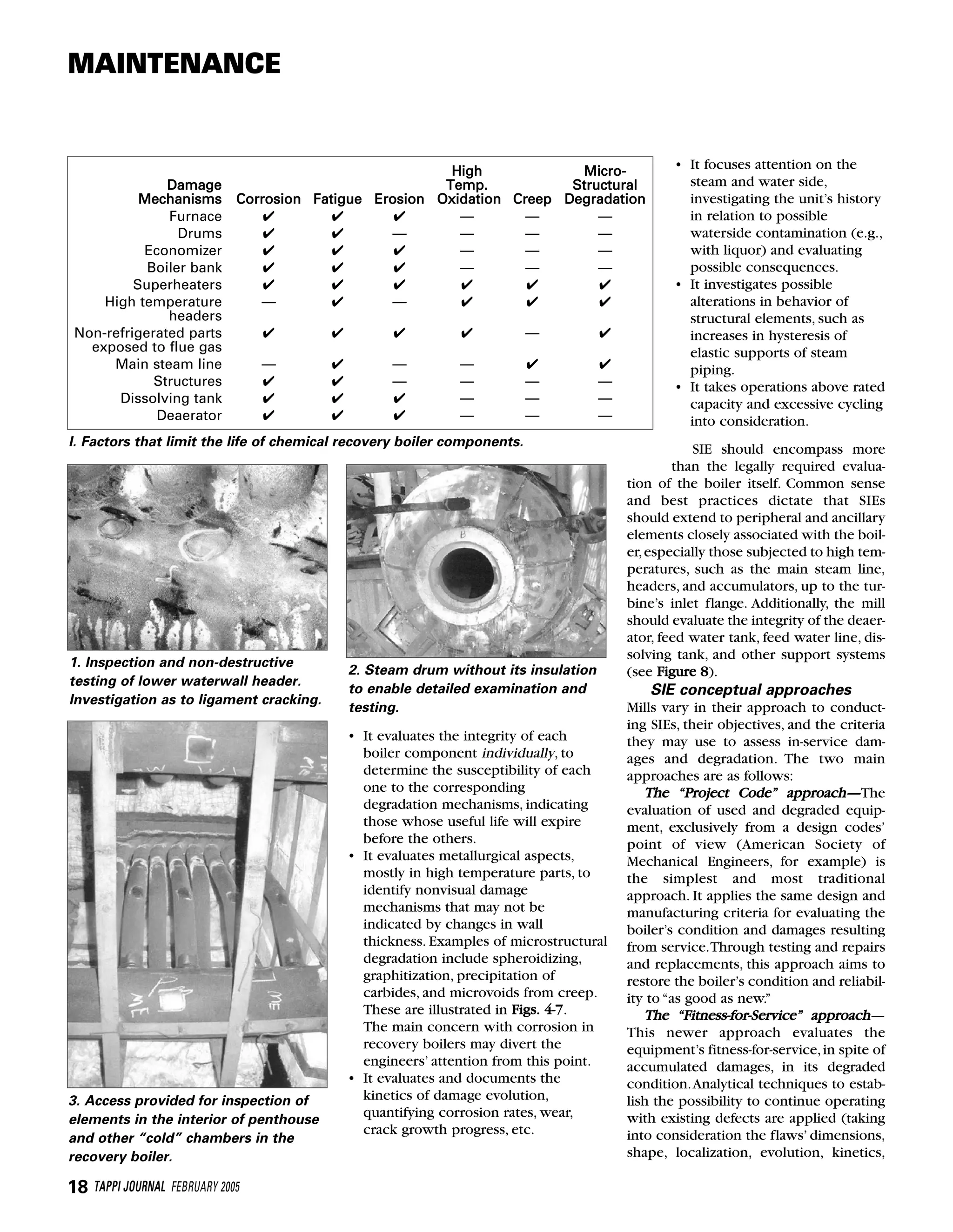 Recovery boiler life assesment | PDF