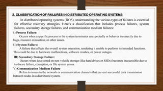 Recovery in Distributed operating system | PPT
