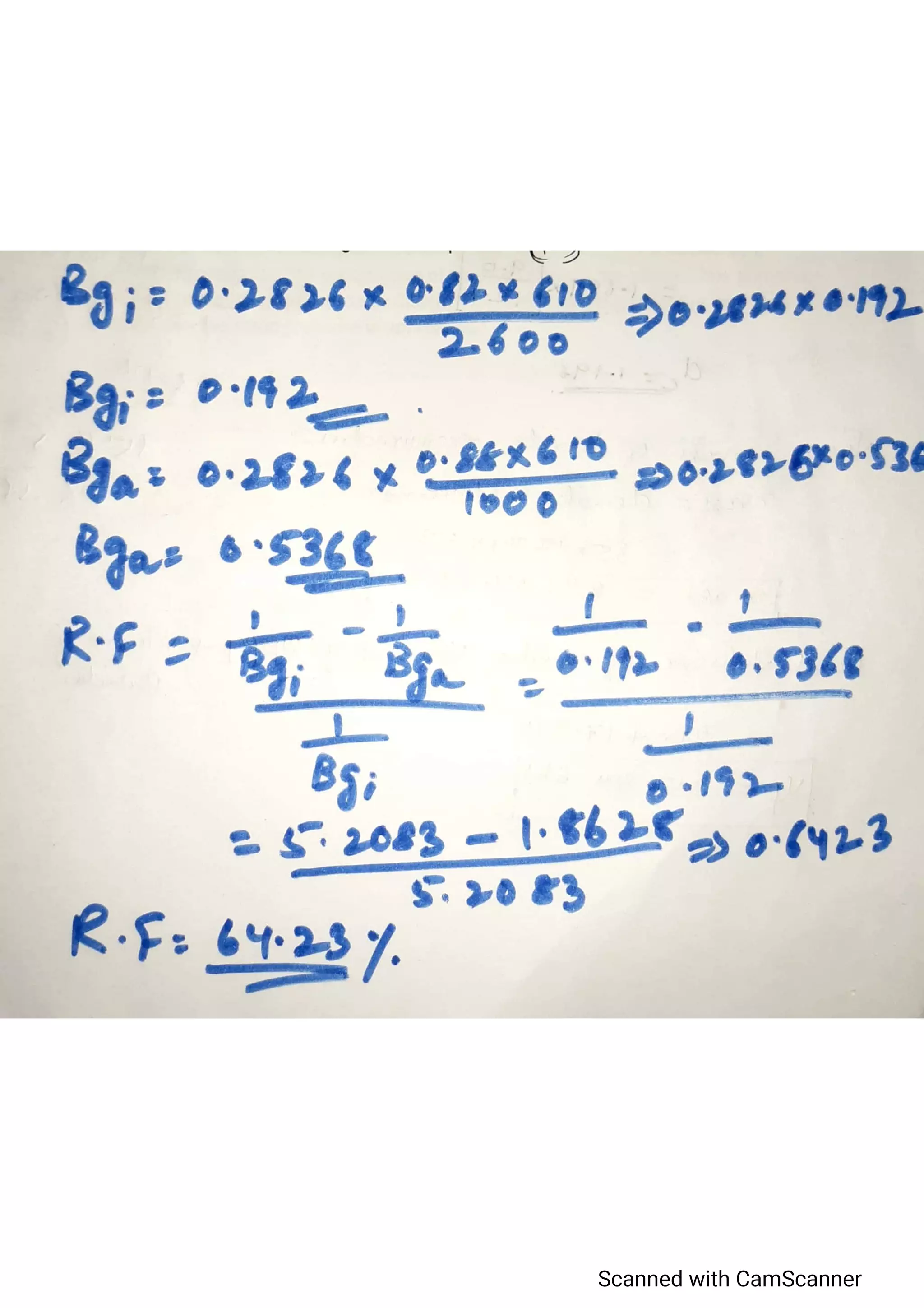 Recovery factor and total time | PDF