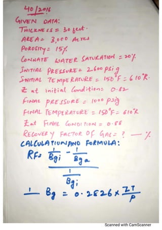 Recovery factor and total time | PDF