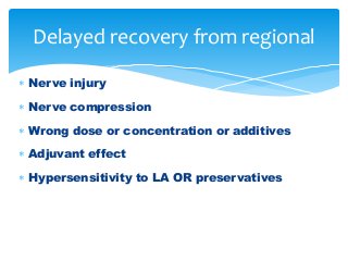 Recovery from anesthesia | PPTX