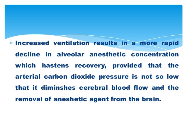 Recovery from anesthesia | PPTX